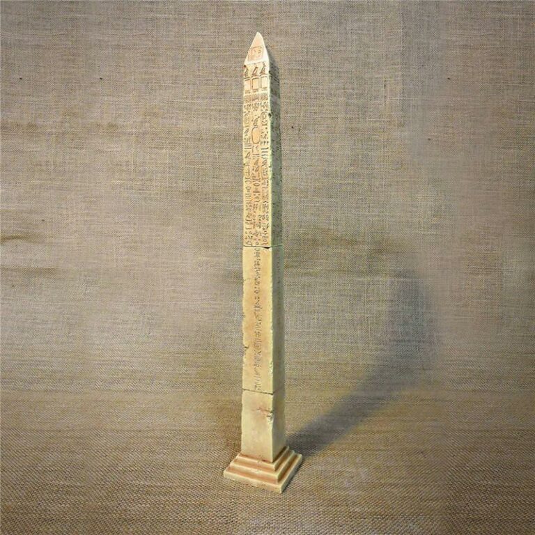 Catholic Creative Resin Obelisk Statue Ancient Egypt Art Home Decor ...