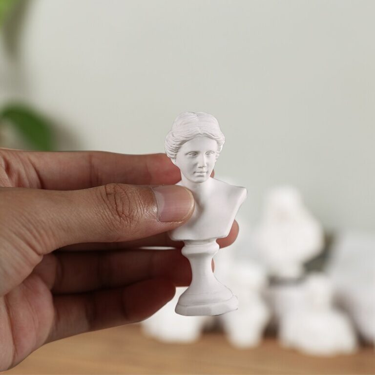 10pcs Greek Mythology Miniature Statue Set Plaster Bust Craft Model ...
