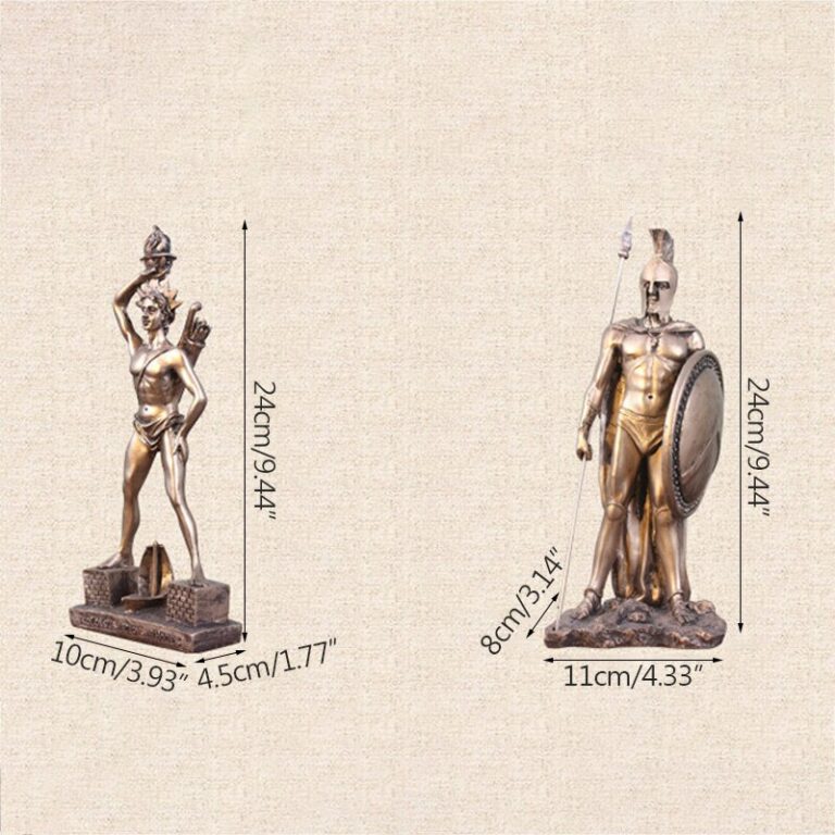 Vintage Greek God Prometheus Resin Statue Abstract Home Decor Gift ...