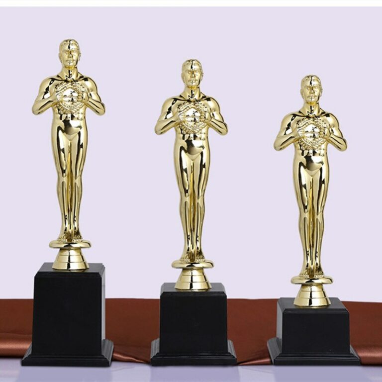 Academy Award Oscar Replica Trophy Zinc Alloy Hollywood Party Souvenir ...