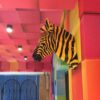 Resin Zebra Head Wall Sculpture Nodic Home Decor Christmas Room ...