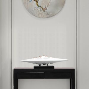 Vintage Chinese Resin Mountain Statue Large Home Decor Figurine ...