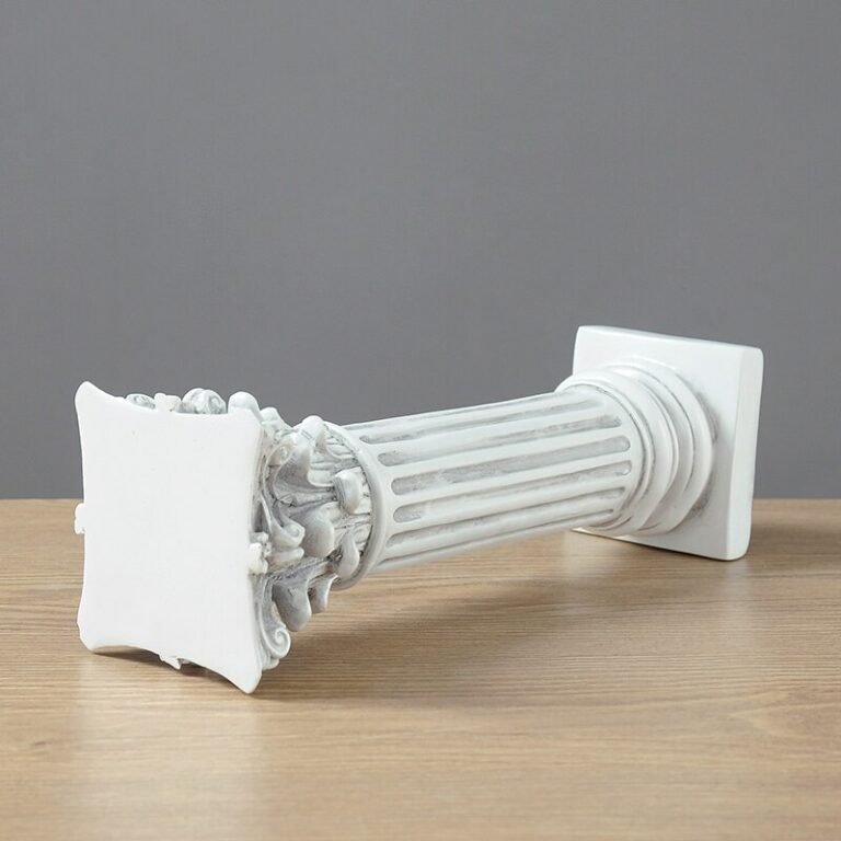Resin Rome Column Statue Sculpture For Living Room Photography Prop ...
