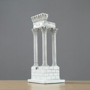Resin Rome Column Statue Sculpture For Living Room Photography Prop ...