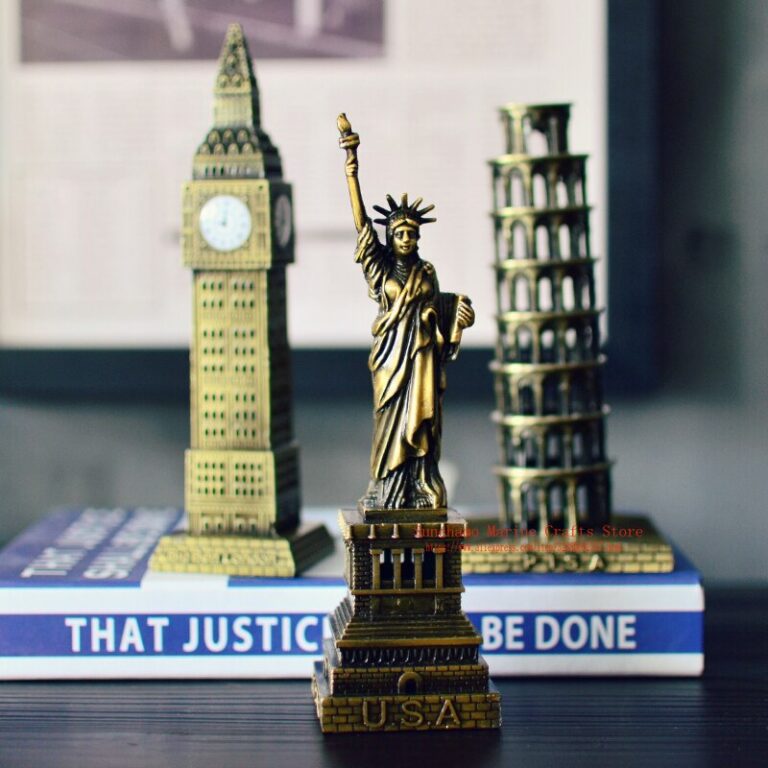 Eiffel Tower 3d Metal Model Famous Landmark Desk Decor Gift ...