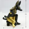 Modern Anubis Art Statue Design Wine Bottle Holder Table Top Storage ...