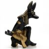 Modern Anubis Art Statue Design Wine Bottle Holder Table Top Storage ...