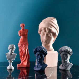 Nordic Venus Apollo David Head Sculpture Resin Home Decor Accessory ...