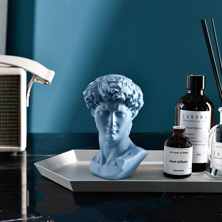 Nordic Venus Apollo David Head Sculpture Resin Home Decor Accessory ...