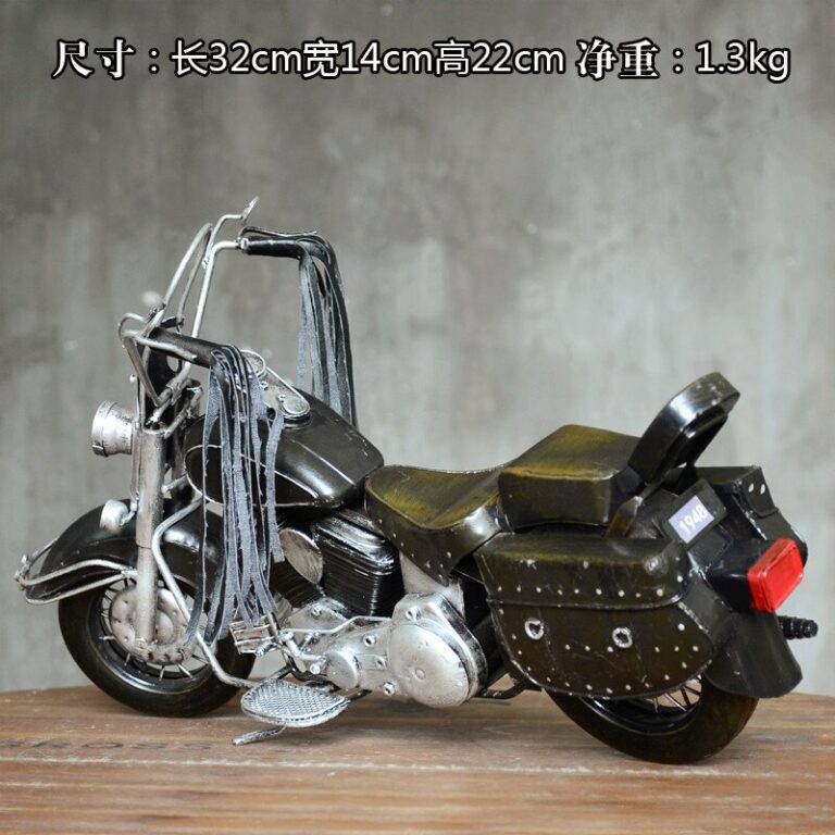 Harley Davidson Retro Metal Motorcycle Model Highspeed Motocross ...